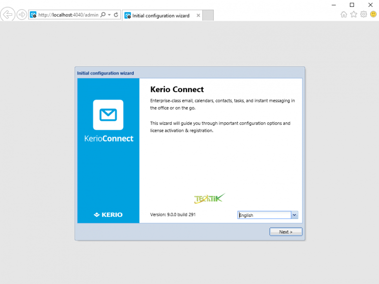 آموزش نصب و راه اندازی Kerio Connect نسخه ویندوزی - مدیریت منیج سرور ...